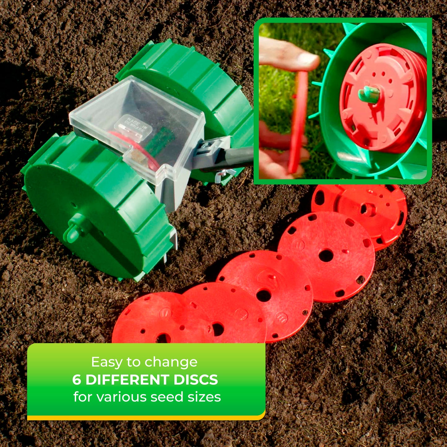 Plant Seeder Machine - "Super Seeder" - biogreen-products.com