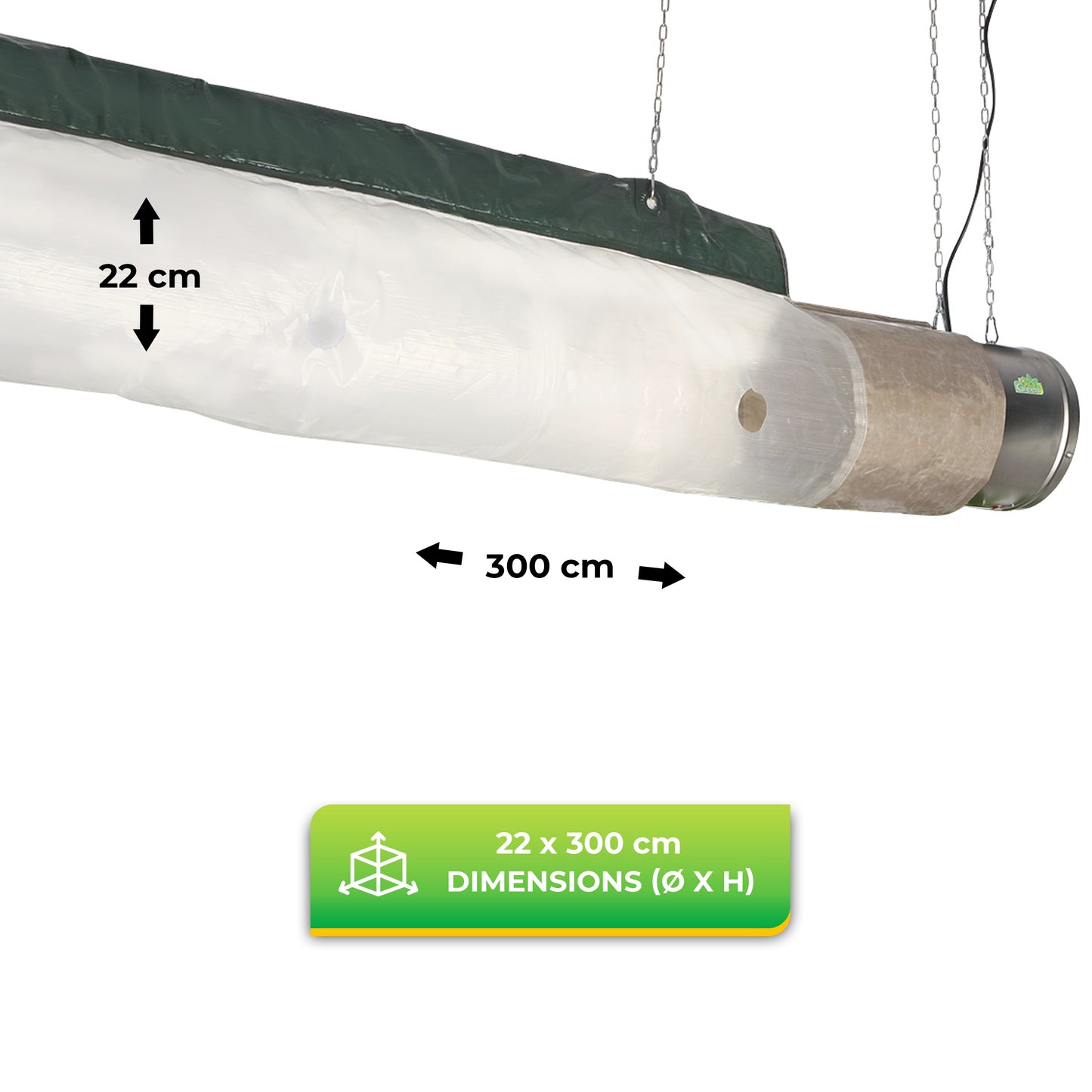 Air Circulation Tube for "Phoenix" Heater - biogreen-products.com